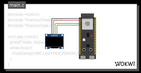 Esp32 S3oledssd1306 Wokwi Esp32 Stm32 Arduino Simulator