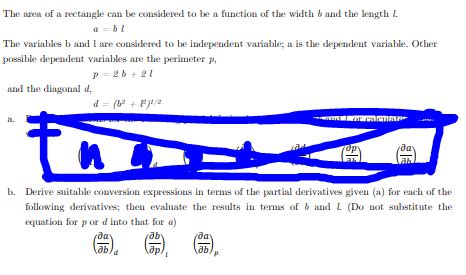 Solved A Bl The Variables B And Are Considered To Be Chegg Com