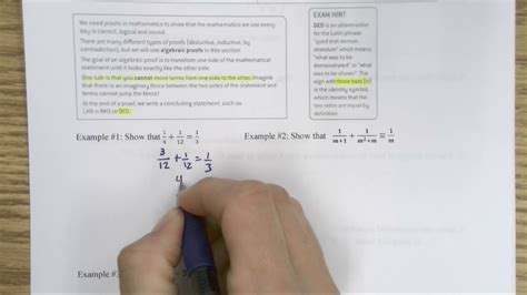 Ib Topic 16 Algebraic Proofs Youtube