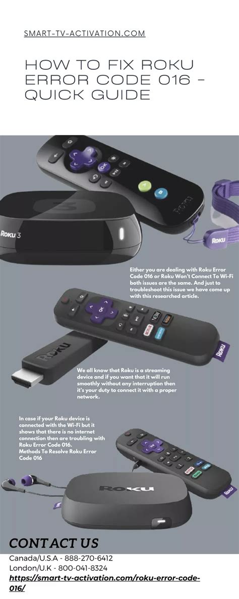 PPT How To Fix Roku Error Code Quick Guide PowerPoint