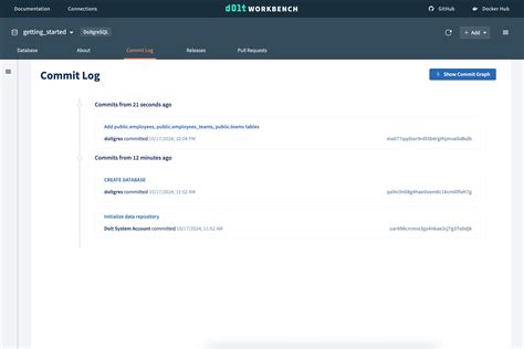 The Dolt Workbench Now Supports Doltgres Dolthub Blog