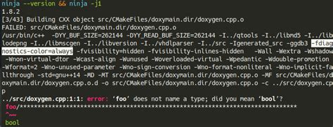 Wiki Note That Older Ninja Cannot Output Colors Issue Ninja Build Ninja GitHub