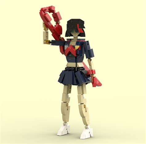 Lego Moc Ryuko Matoi By Teckbricks Rebrickable Build With Lego
