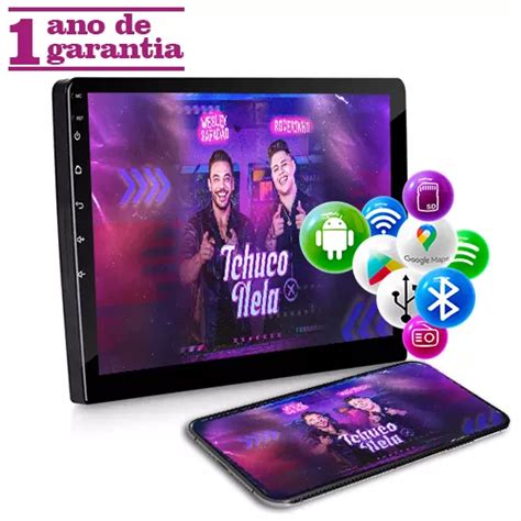 Central Multimidia Android Espelha Universal 9 Polegadas Frete Grátis