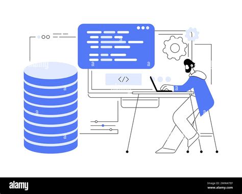 Big Data Programming Abstract Concept Vector Illustration Stock Vector Image And Art Alamy