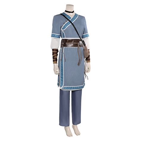 Avatar The Last Airbender Katara Adult Cosplay Costume Outfits Hallow