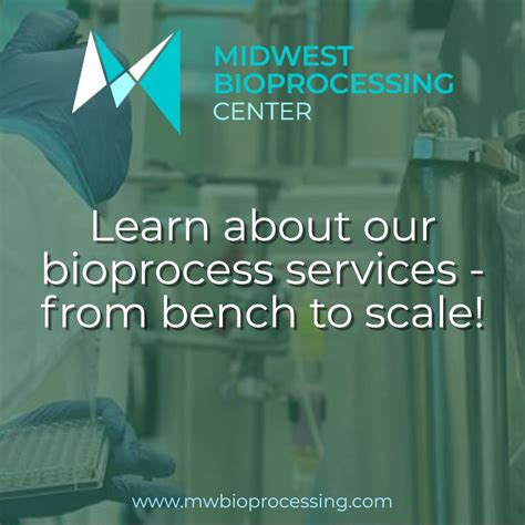 Midwest Bioprocessing Center On Linkedin Bioproccessing Fermentation Biocatalysis Innovation…