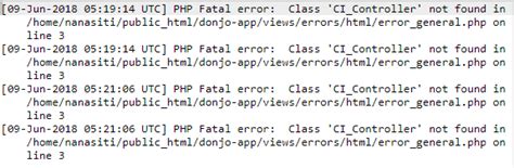 Bug Error Log Di Hosting · Issue 1265 · Opensidopensid · Github