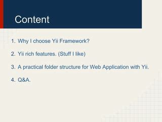 Introduction Yii Framework PDF Databases Computer Software And Applications