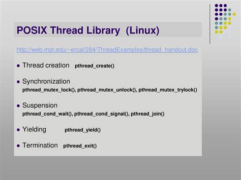 Threads Chapter Ppt Download