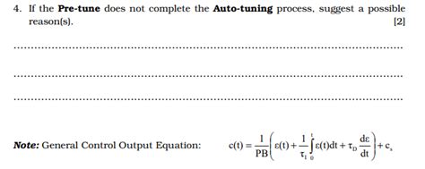 p1 temperature control 1 estimate offset response