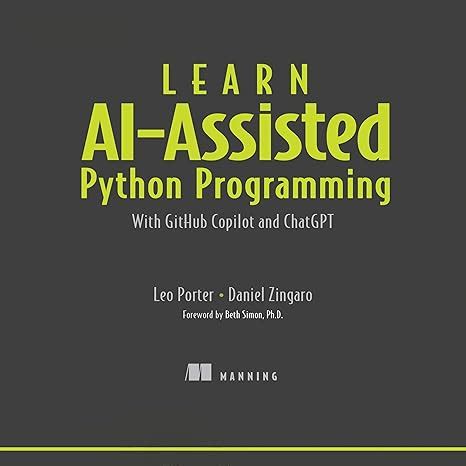 Amazon Learn Ai Assisted Python Programming With Github Copilot And Chatgpt Audible Audio