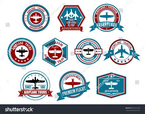 Vintage Airline Logos