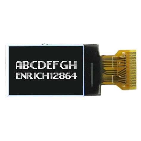 X Graphic LCD For E Cigs Small Size LCD With High Resolution