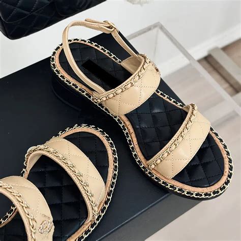 Dress Shoe Sheepskin Slides With Buckle Strap And Quilted Matelasse Texture Casual Womens Shoe