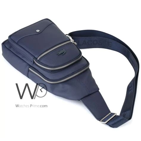 Lacoste Sling Bag Blue For Men Watches Prime