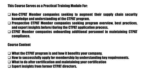 Ctpat Pptx Presentationpptx Minimum Security Pptx Information And Network Security