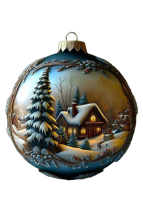 Christmas Tree Balls Ёлочные шары Png Рождественские пейзажи Рождественские картинки