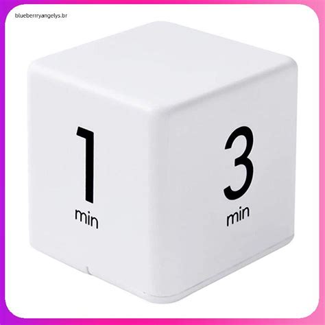 Lightweight Responsive Cube Timer Practical Kitchen Timer Sports Timer Gravity Sensor Flip Timer
