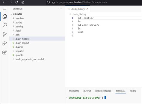 getting a vs code server running on ec2