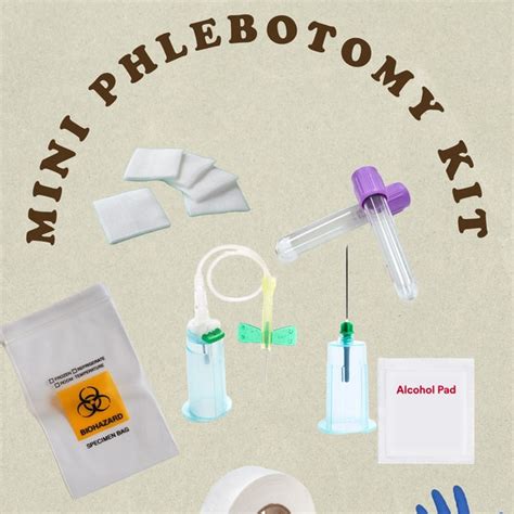 Phlebotomy Practice Kit Etsy
