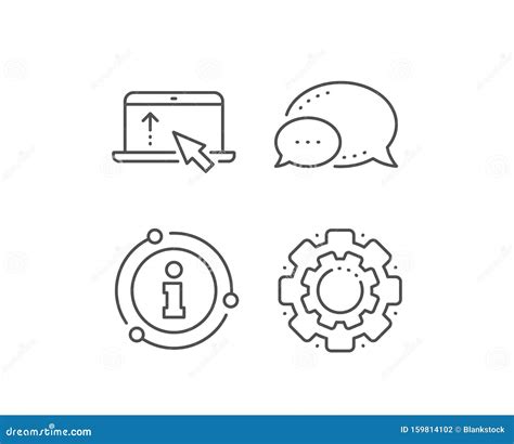 Swipe Up Laptop Line Icon Scrolling Arrow Sign Landing Page Scroll