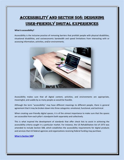 Ppt Accessibility And Section 508 Powerpoint Presentation Free Download Id 12198664