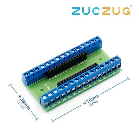 【happy One】nano 3 0 Controller Terminal Adapter Nano Expansion Board Nano Shield V1 O Plate For