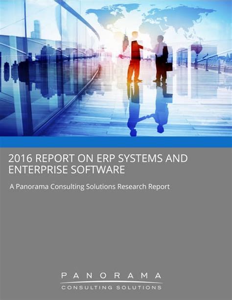 2016 Erp Report Pdf Computer Software And Applications Computing