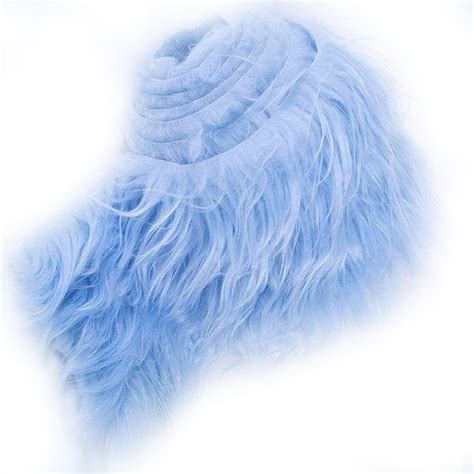 Eovea Precut Faux Fur Strip Shaggy Fur Fabric Trim Roll 4 X 60
