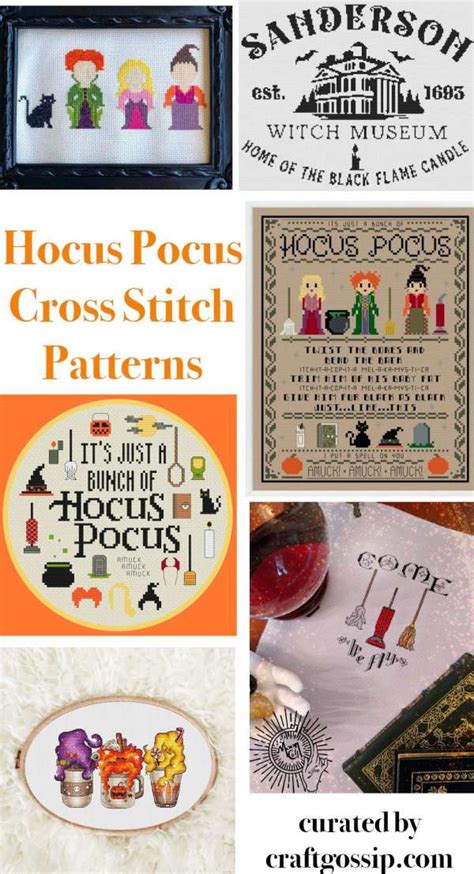 Hocus Pocus Cross Stitch Patterns Cross Stitch