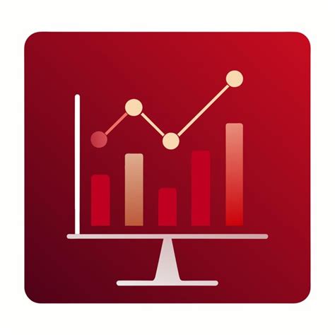 Analytics Presentation Chart Vector Illustration Flat 2 Premium Ai