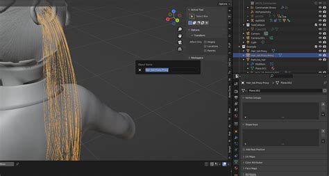 rig and simulate hair curves on blender 3 3 tutorials tips and