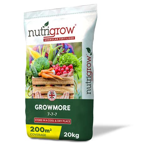 Suregreen Nutrigrow Growmore Fertiliser 7 7 7 20kg