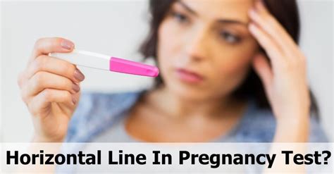 Horizontal Line In Pregnancy Test What The Pros Say About It