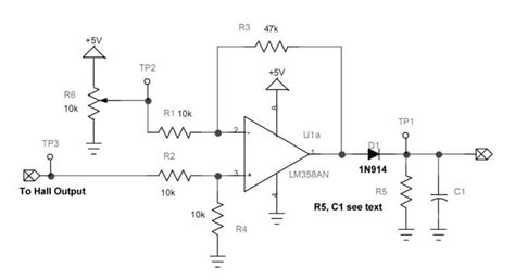 Difference Amplifier Hall Effect Electronic Circuit Projects Electronic Engineering