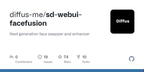 Github Diffus Mesd Webui Facefusion Next Generation Face Swapper
