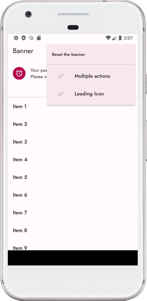 flutter material banner widget guide boltuix ⚡