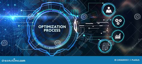 Optimization Software Technology Process System Business Concept