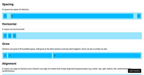 React Layout Views Examples Forked Codesandbox