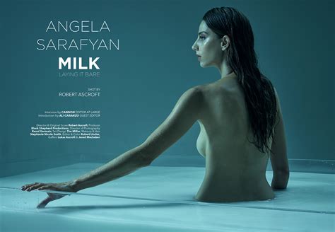 Celebs In The Spotlight Picture Original Angela Sarafyan Pictorial In Irk Magazine