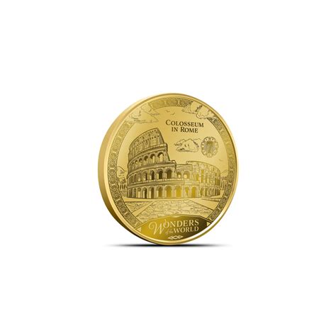 Buy 2024 1100 Oz Solomon Islands Roman Colosseum Gold Coin Proof Like