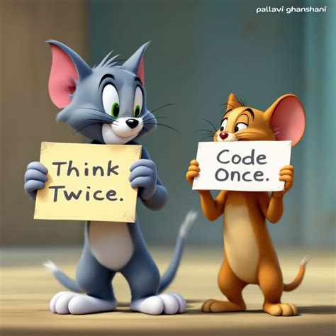 think twice code once just advice mathu mitha
