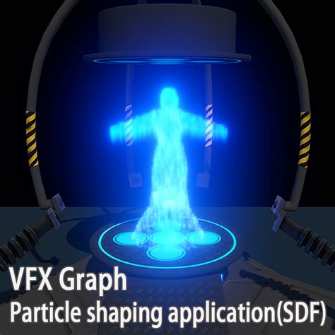 Unity VFX Graph：Particle shaping application(SDF) by Eric Wang_Unity VFX Artist