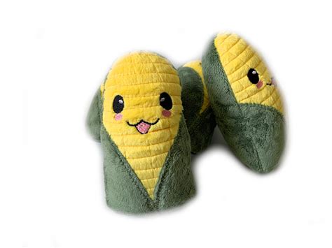 Cute Kawaii Corn Stuffed Corn Plushie Corn On The Cob Corn Stuffie