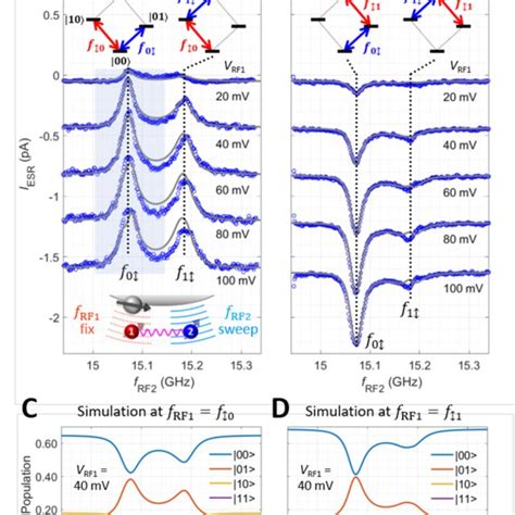 Electron Electron Double Resonance Spectroscopy A B Double Download Scientific Diagram