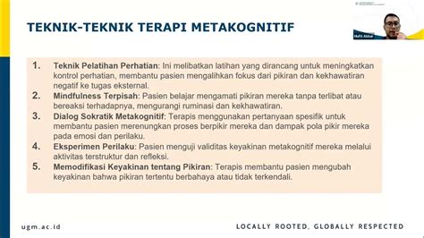 Metacognitive Psychotherapy Mct Psikoterapi Youtube