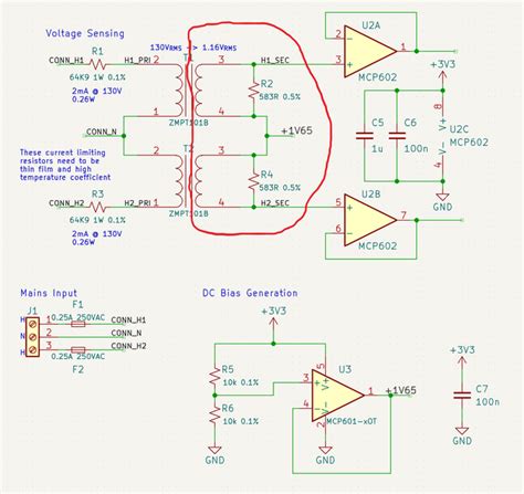 Adding Dc Offset To Ac Voltage For Microcontroller Sampling R