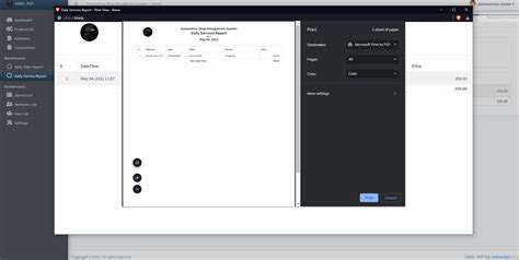 automotive shop management system in php oop free source code campcodes