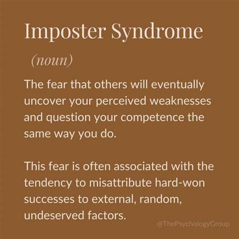 Imposter Syndrome We All Feel Like A Fraud Sometimes